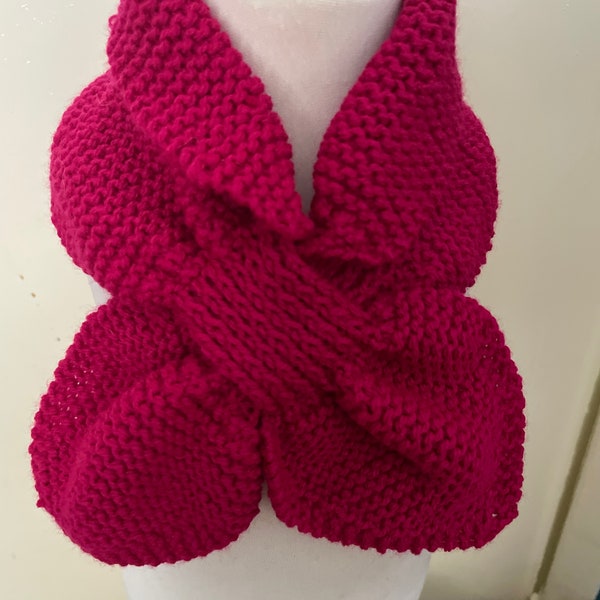 Pull Through Scarf - Etsy UK