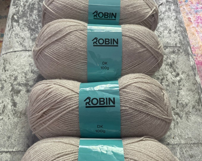 1000g Yarn Robin Mixed Colour Multipack of Acrylic Dk Double Knitting ...