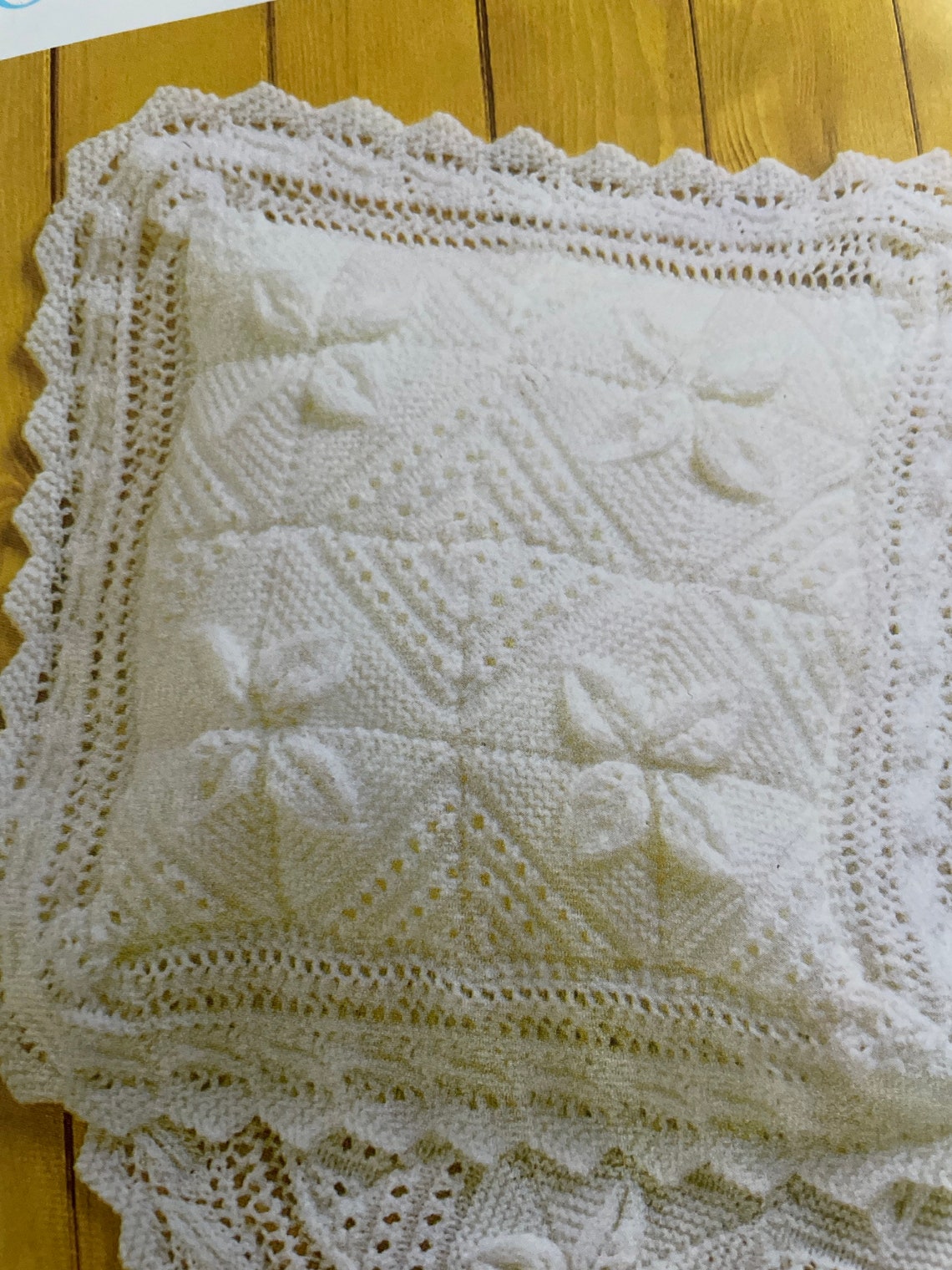 Sirdar snuggly knitting patterns 3806 3D leaf pattern baby | Etsy