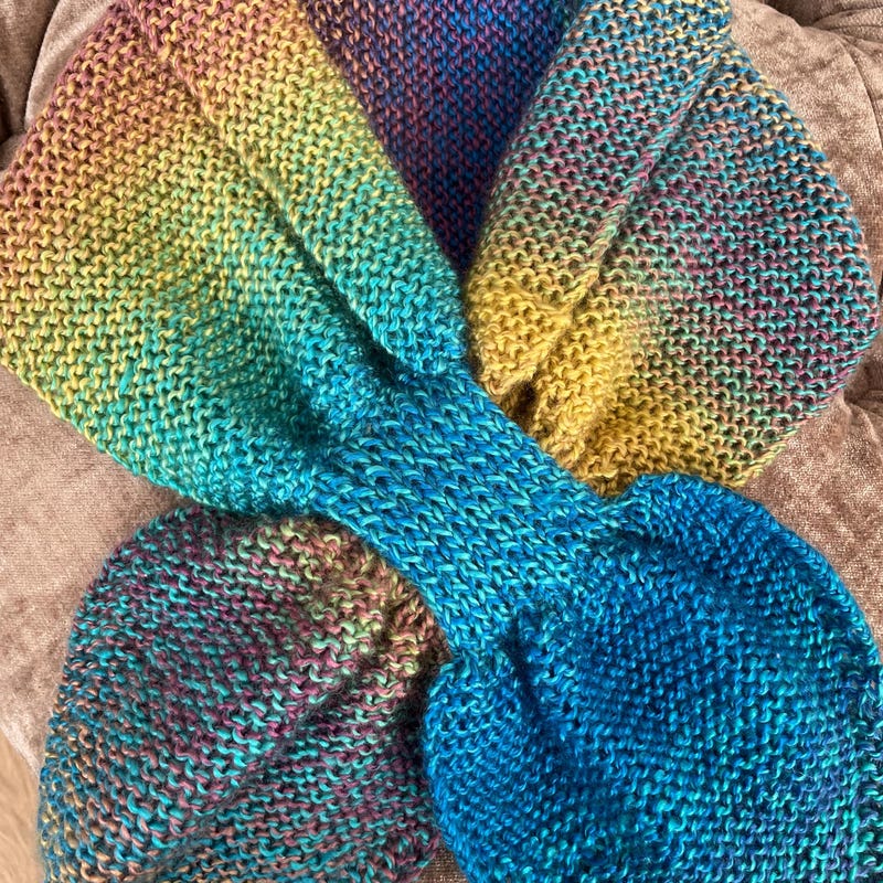 Pull Through Scarf - Etsy UK