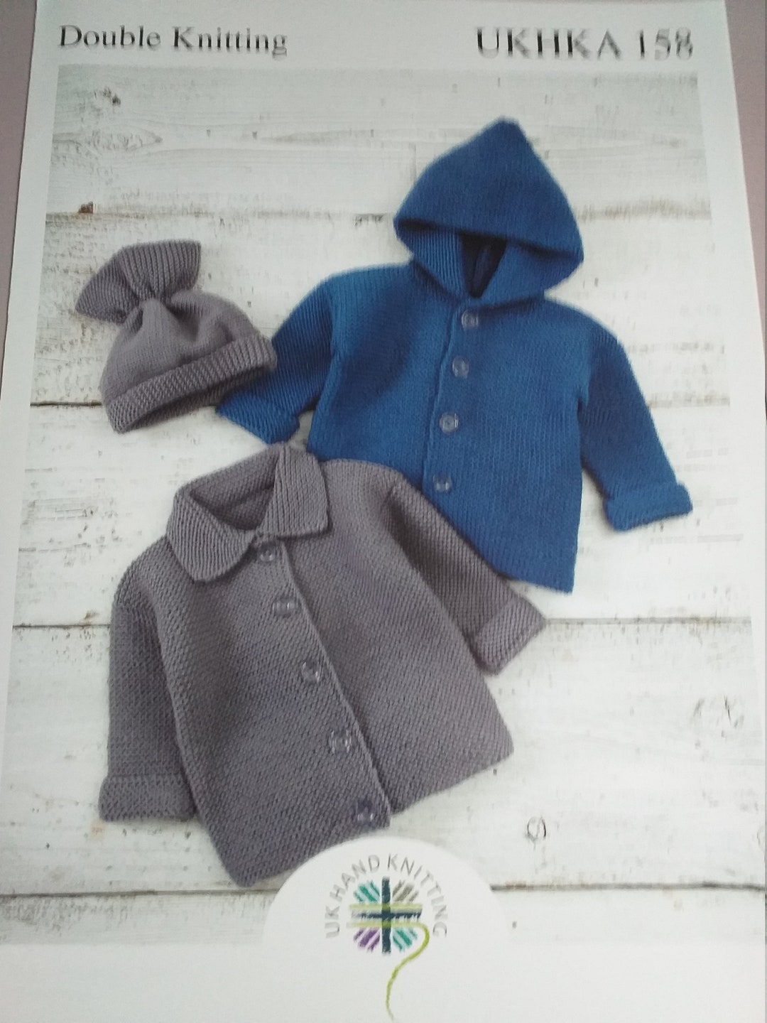 UKHKA Knitting Pattern baby Cardigan Knitting Pattern - Etsy UK