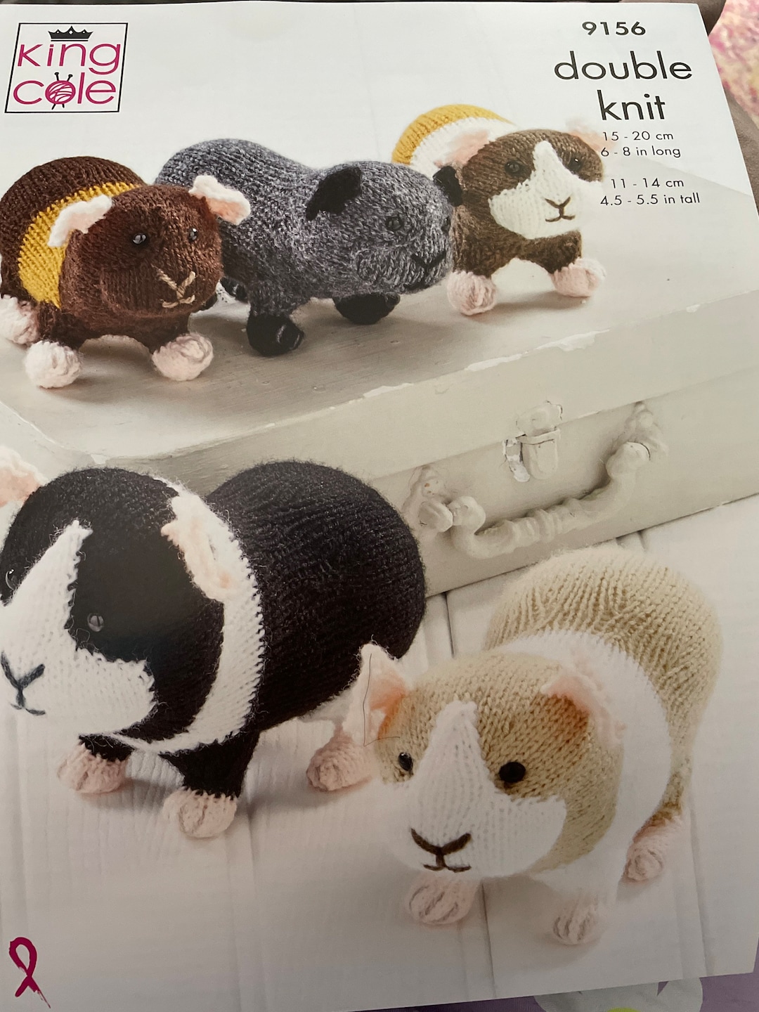 King Cole Knitting Pattern 9156 , Knit Your Own Guinea Pig, Guinea Pig ...