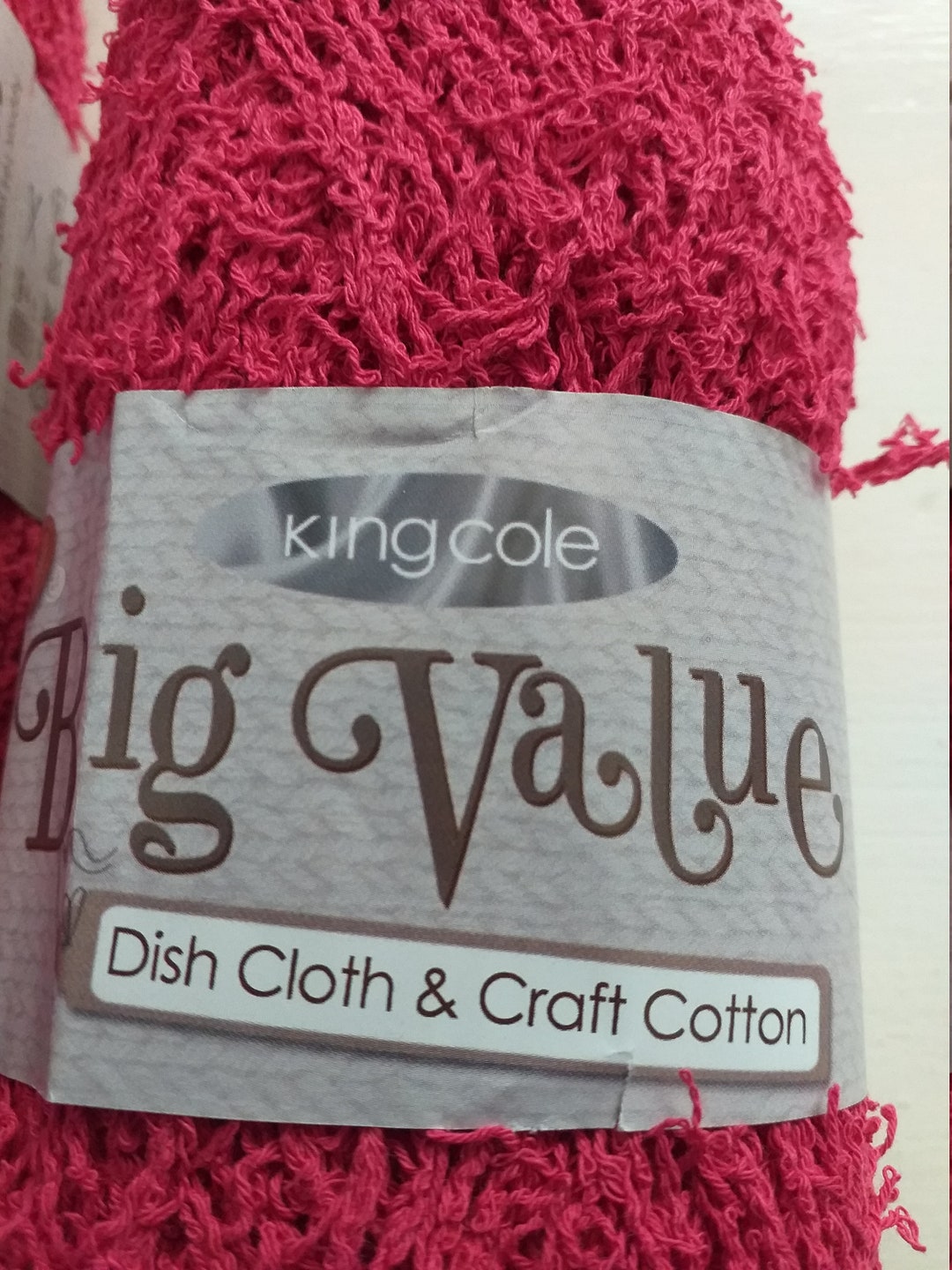 King Cole Dish Cloth Craft Knitting Crochet Cotton - Etsy