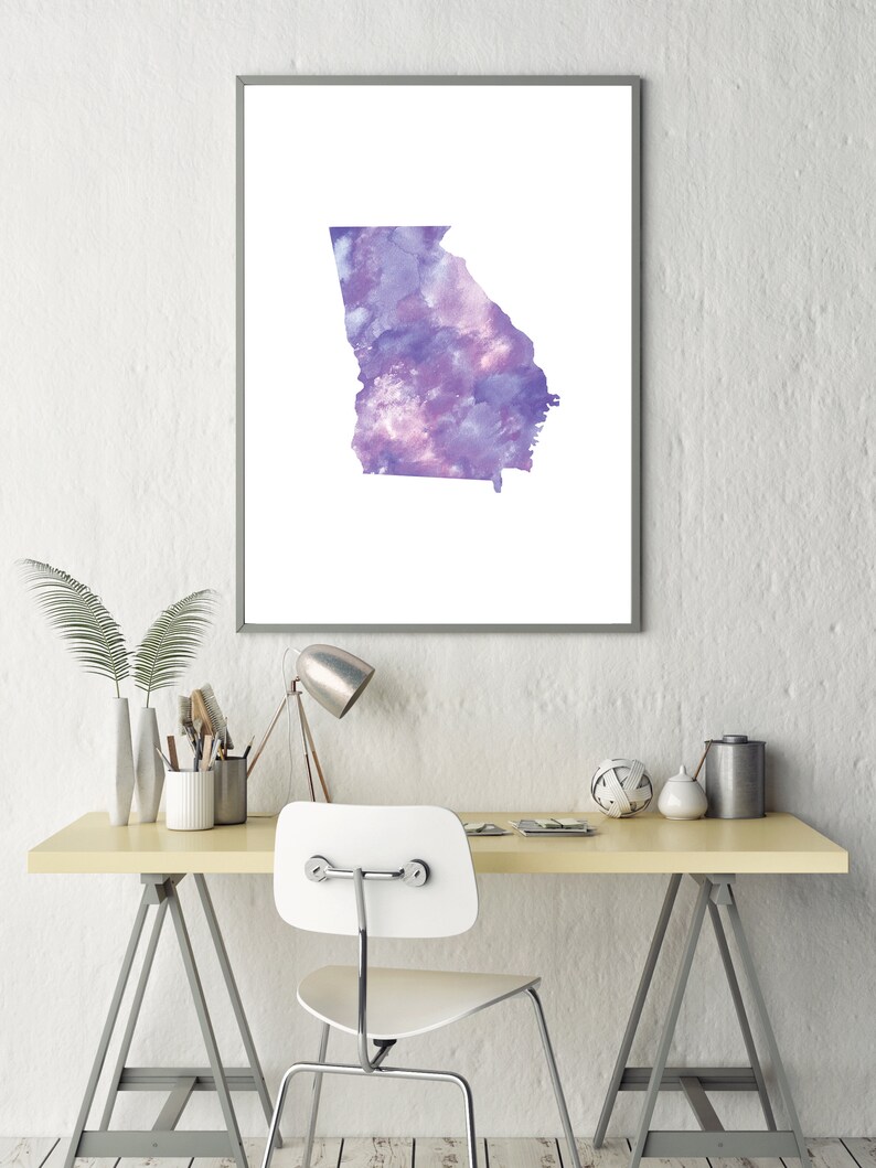 Georgia Wall Decor, UGA Bulldogs, Digital Art Print - Etsy