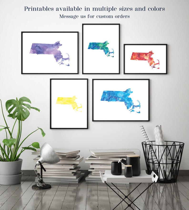 Utah rustic kitchen decor maps digital download | Etsy