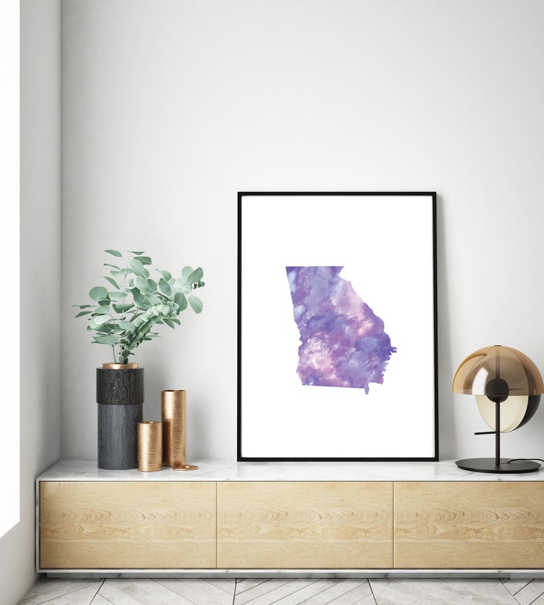 Georgia Wall Decor, UGA Bulldogs, Digital Art Print - Etsy