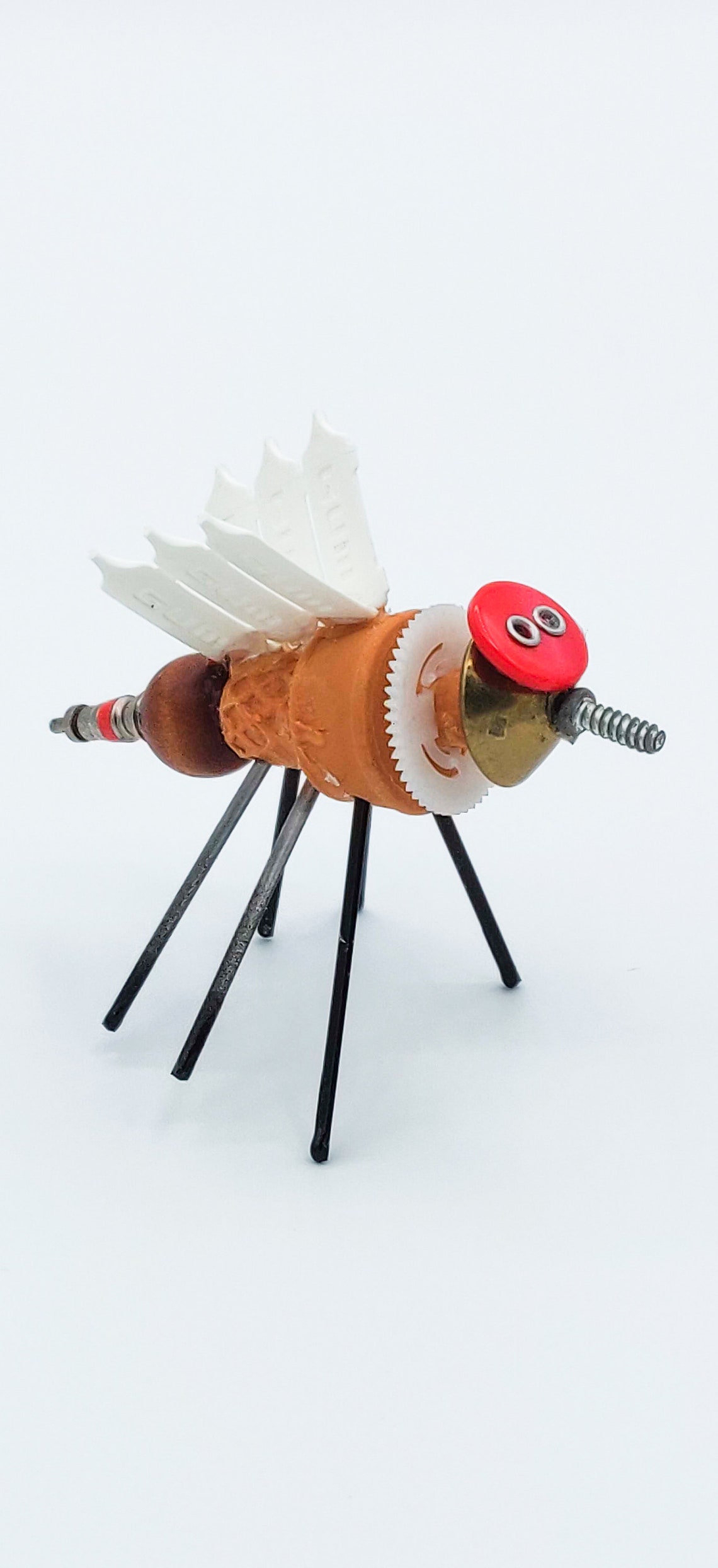 Miniature Steampunk Mosquito Figurine. - Etsy