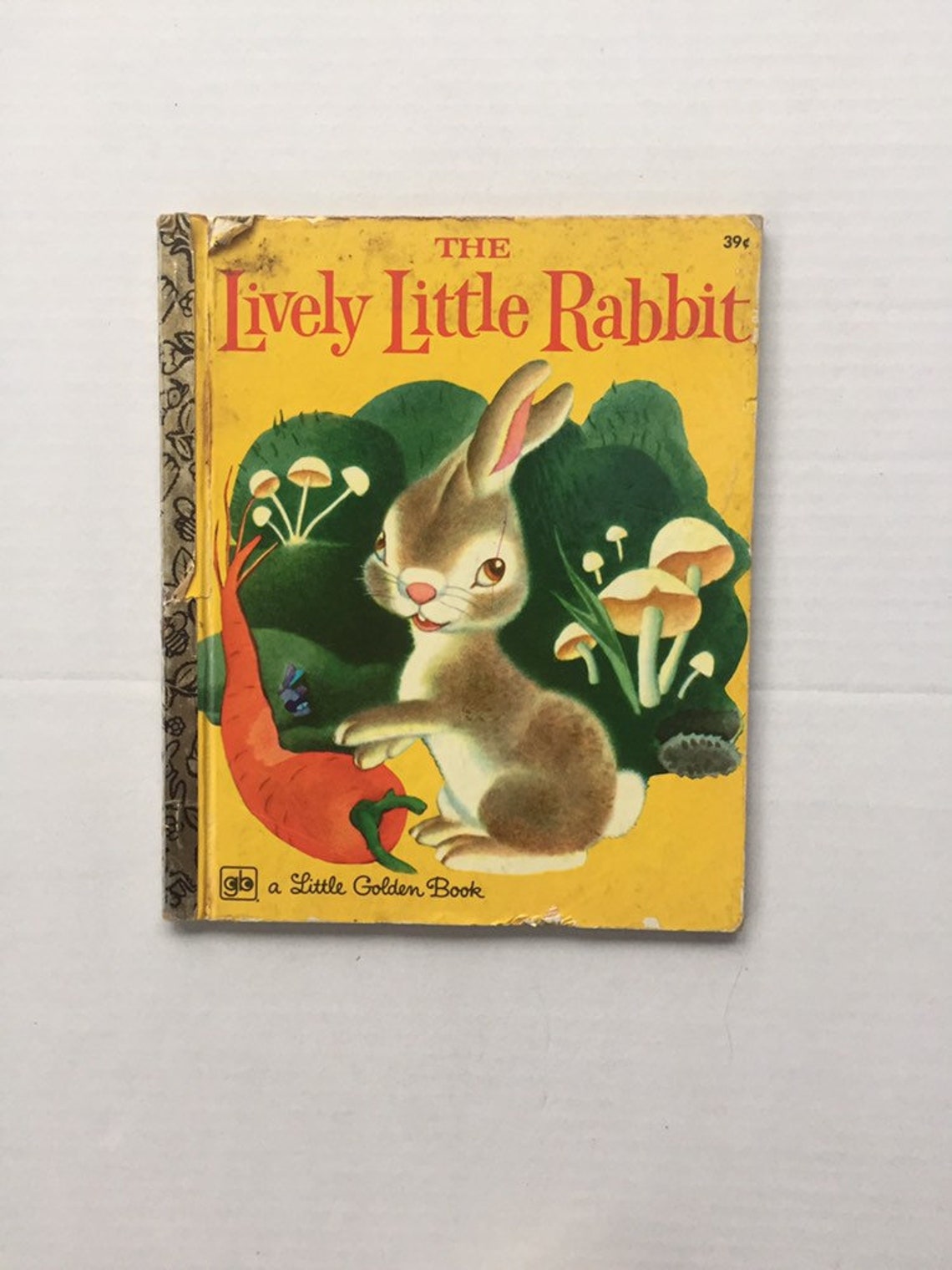 Lively Little Rabbit Little Golden Book Vintage Golden Book - Etsy