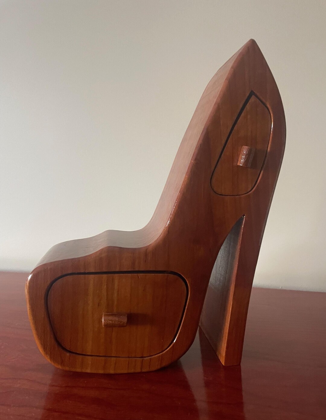 Stiletto Shoe Jewelry Box - Etsy