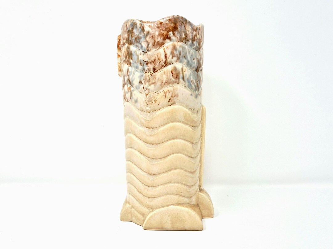 Art Deco Shorter & Sons Vase - 1930s Pottery - Vintage Ceramic Vase ...