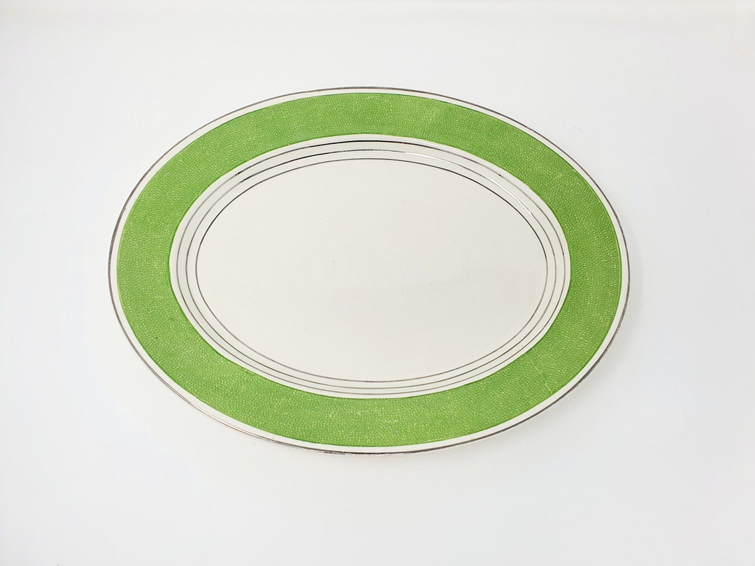 Art Deco Tams Ware Serving Platter Vintage Original 1930s - Etsy