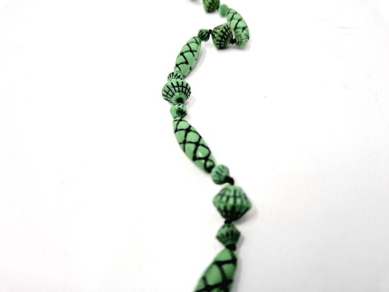 Art Deco Max Neiger Egyptian Revival Green Black Bowenite Vintage ...