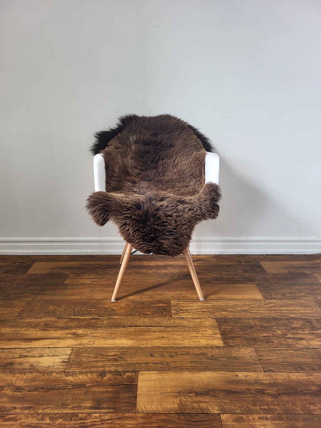 Genuine Natural Soft Sheepskin Rug sheepskin Pelt Sheepskin Rug Animal ...