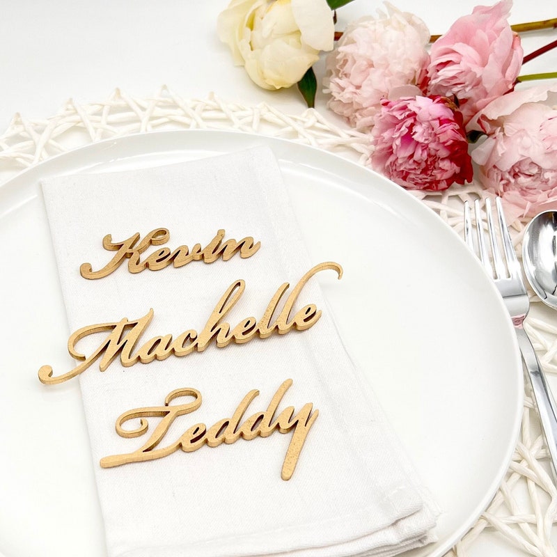 Escort Card Tags - Etsy