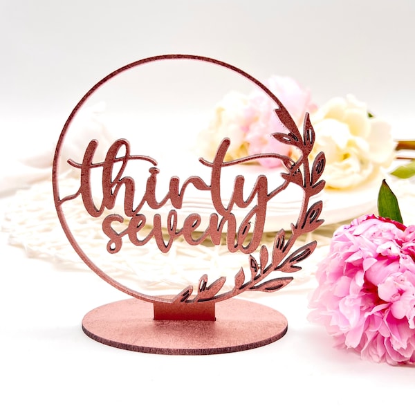 Table Markers - Etsy