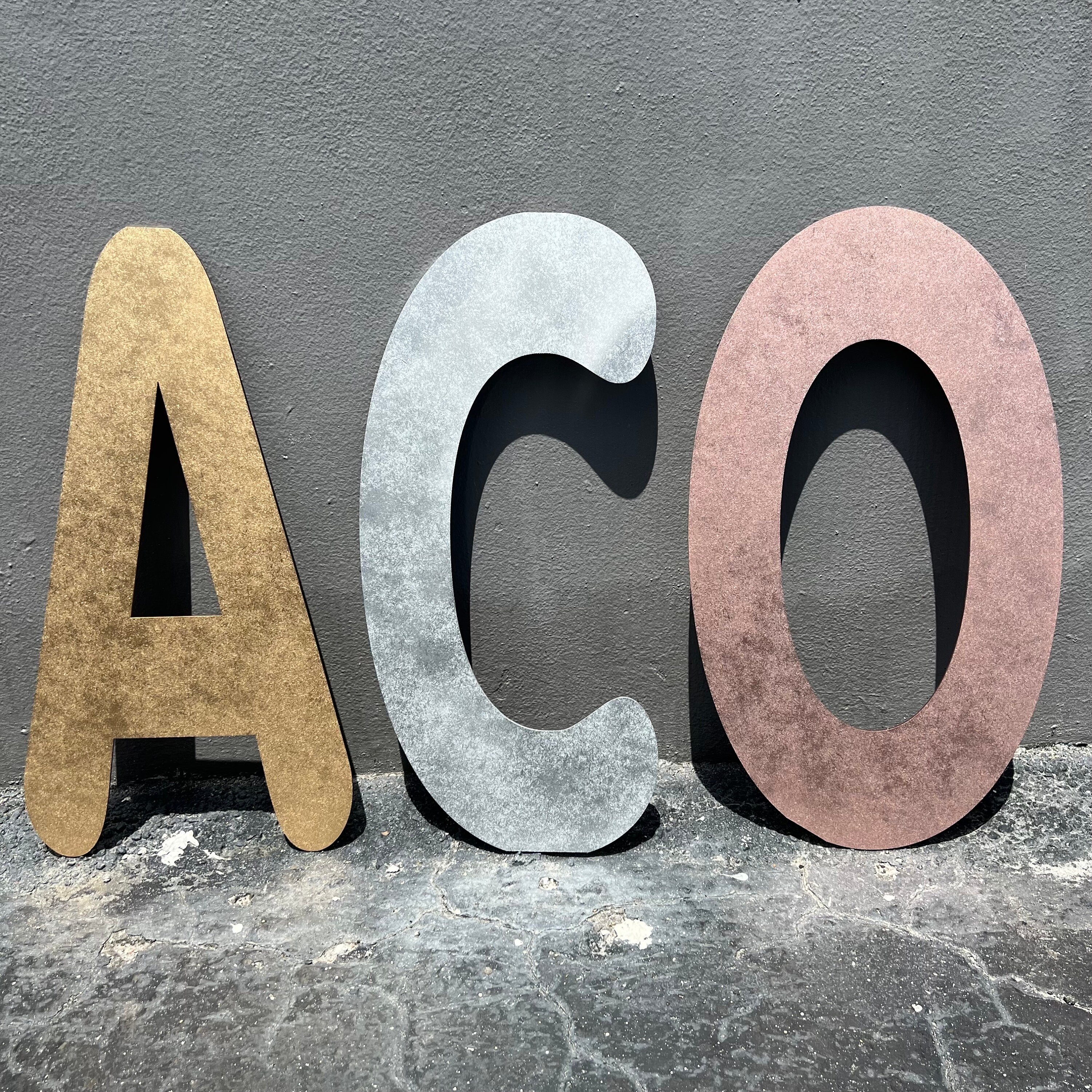Large Letters - Wood and Acrylic Wall Letters for Retail, Nursery Decor ...