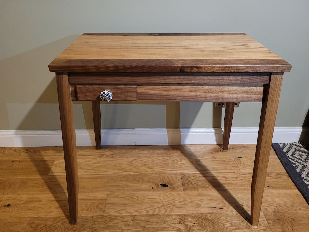 Walnut and Ash Table - Etsy