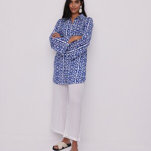 Block Print Batik Tunic - Etsy