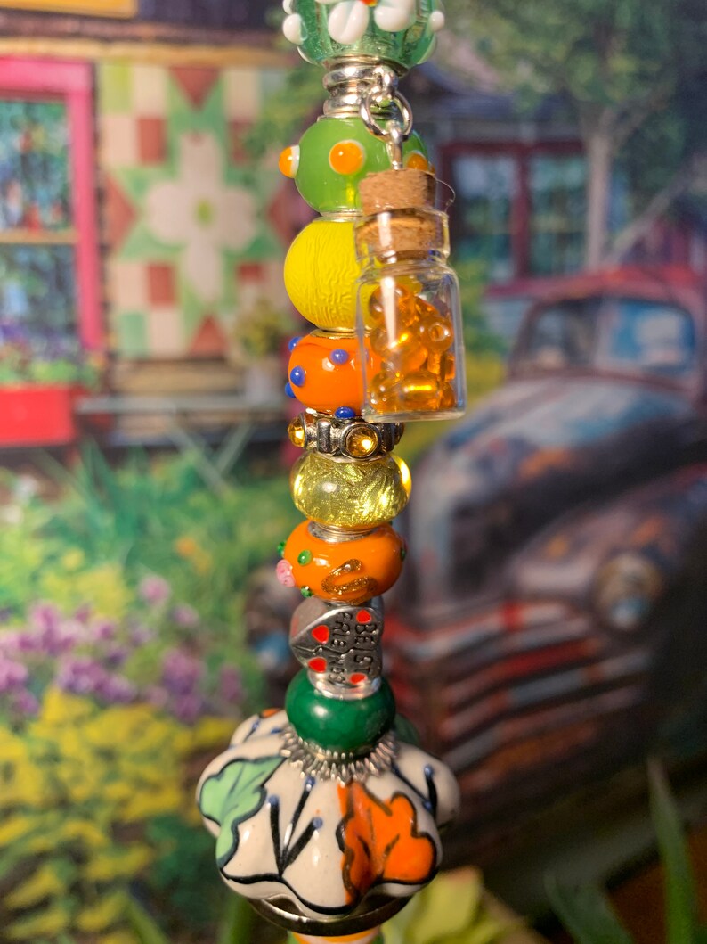 18 Unique Whimsical Beaded Wand With Colorful Knobs & Hose Valves ...