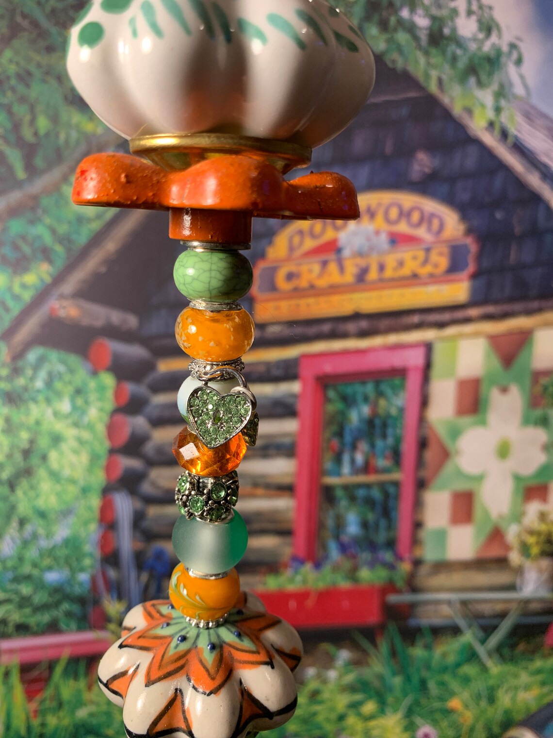 18 Unique Whimsical Beaded Wands With Colorful Knobs & Hose - Etsy