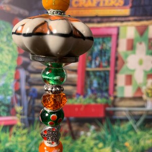 18” Unique Whimsical Beaded Wands With Colorful Knobs & Hose Valves ...