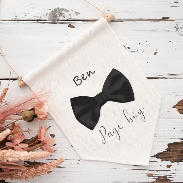 Page Boy Sign - Etsy UK