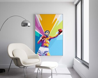 Roberto Duran Art - Etsy