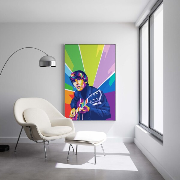 George Harrison Art - Etsy