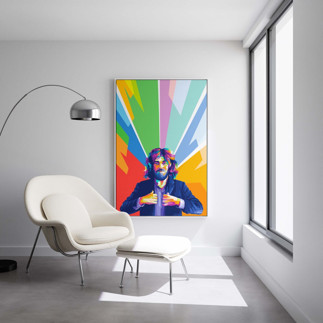 Joe Cocker Portrait Canvas Print, Wall Art Decor, Music Poster - Etsy