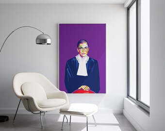 Ruth Bader Ginsburg Art | Etsy