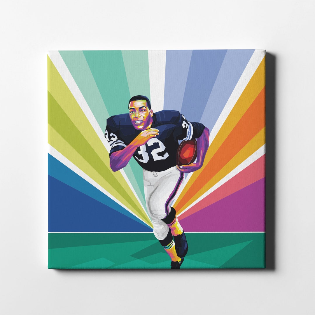 Jim Brown - American Football Player & Civil Rights Activist - Ready to ...