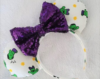 Hulk Mickey Mouse Ears - Etsy