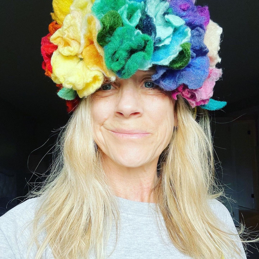 Waldorf May Faire Queen Maypole Crown With Satin Ties and Band. - Etsy