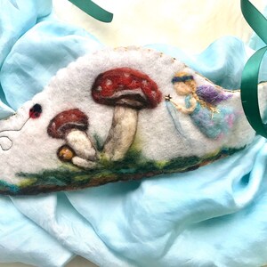 Toadstool or Mushroom Crown With Fairy - Etsy