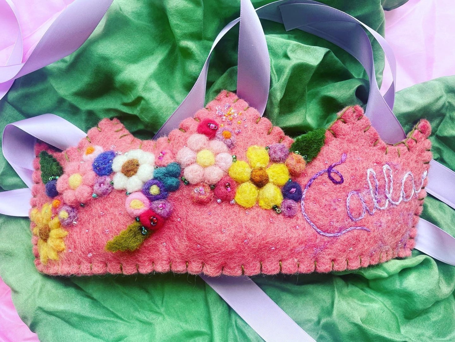 Custom Flower Birthday Crown - Etsy