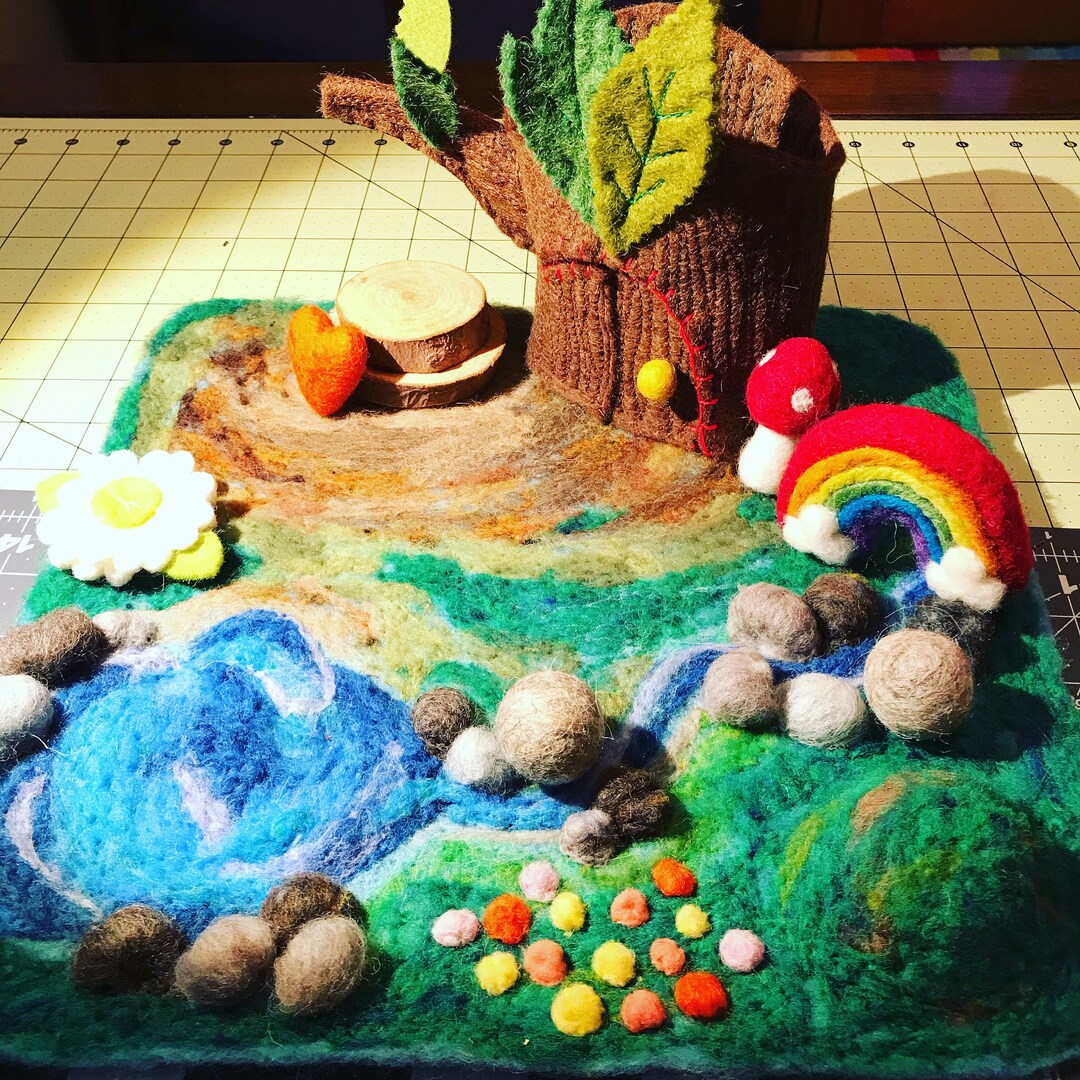 Waldorf Play Mat made to Order 9 X 12 or 12 X 12 With - Etsy