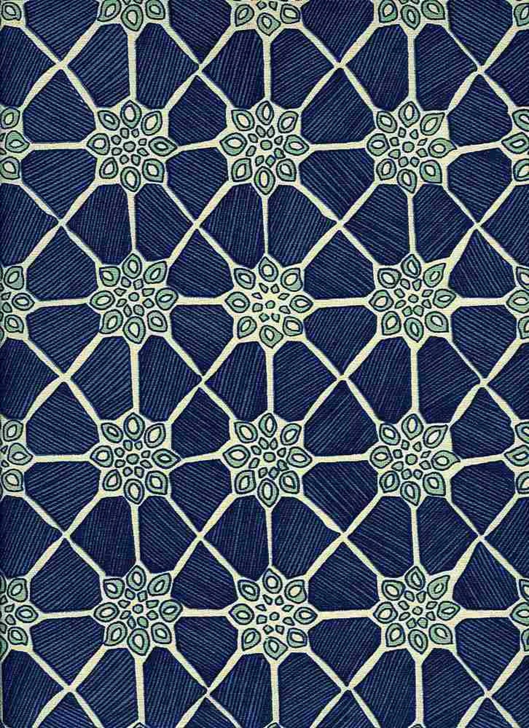 0987/1 Marrakesh Print 56ink-block Print-geometric-tile-indian Fabric ...