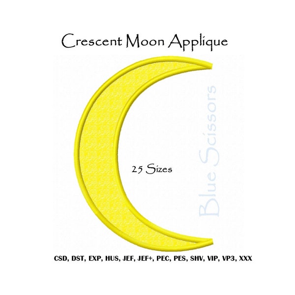 Moon Embroidery - Etsy