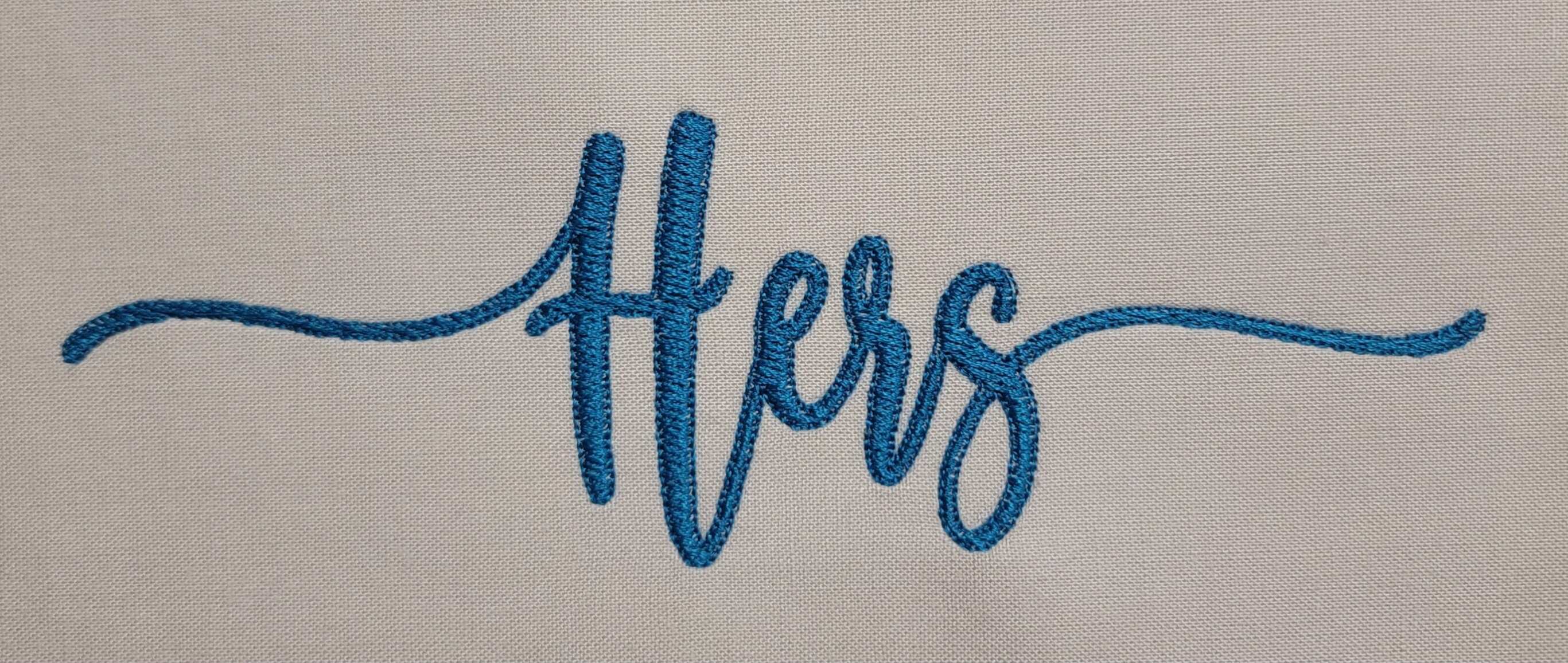 His and Hers Embroidery Design, Wedding Anniversary (embroidery Machine ...