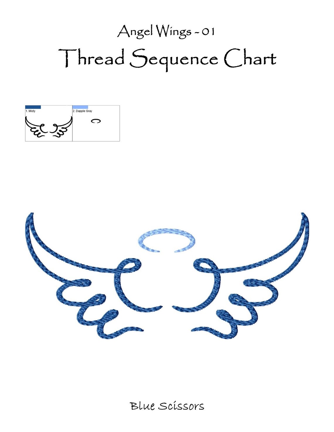 Angel Wings With Halo Embroidery Design (machine Embroidery) - Etsy