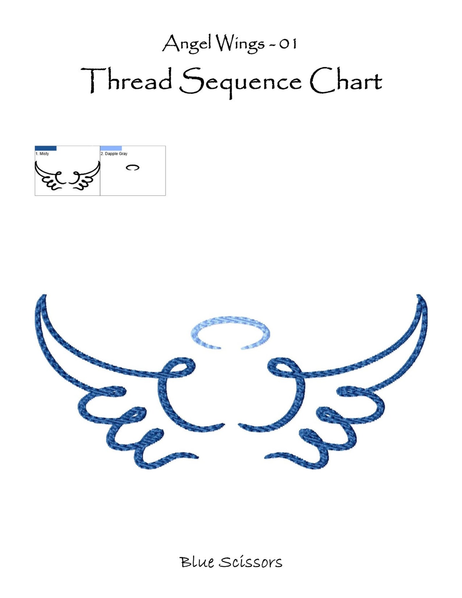 Angel Wings With Halo Embroidery Design (machine Embroidery) - Etsy