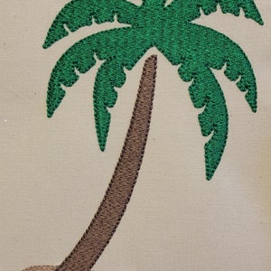 Palm Tree Embroidery Design, Tree Embroidery Design, Palm Tree Design ...