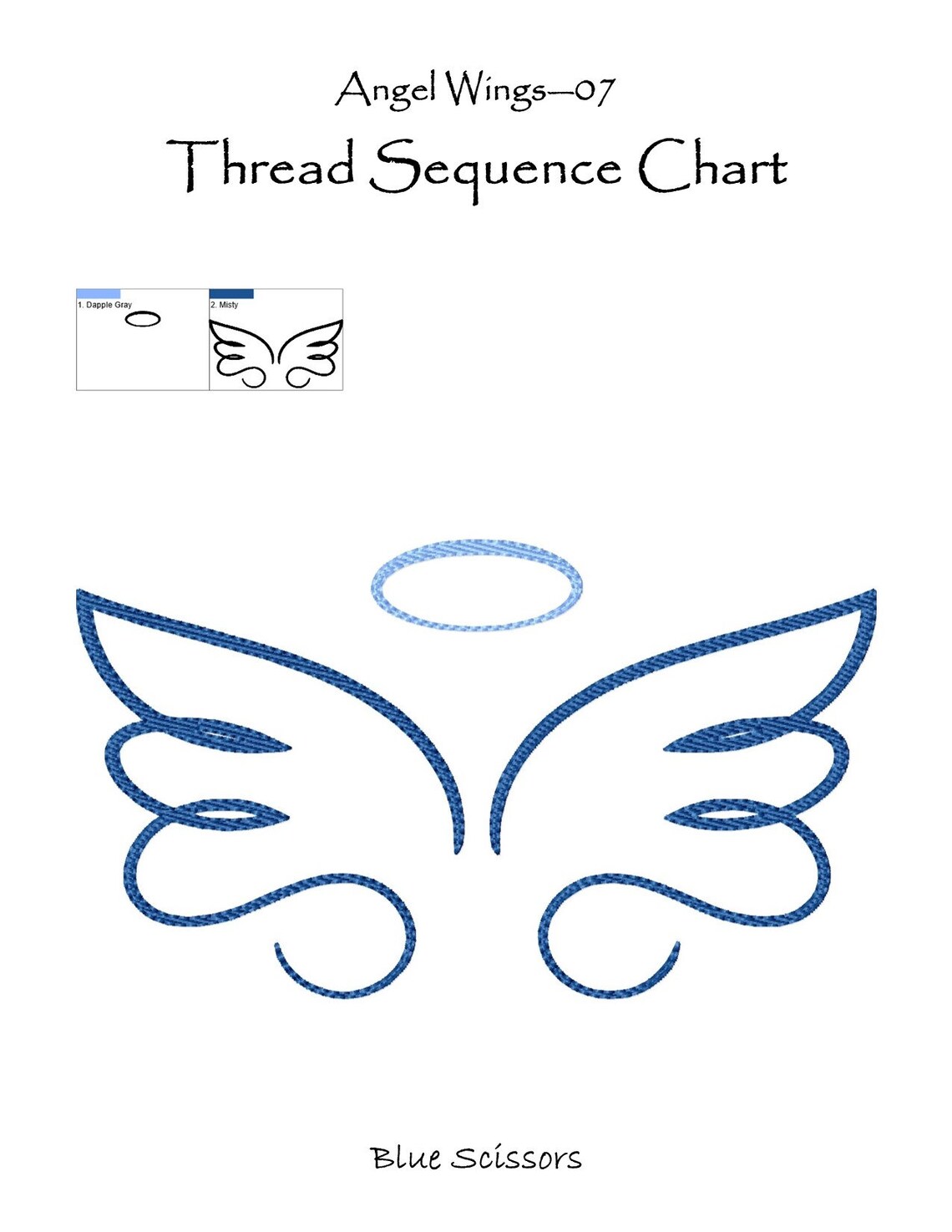 Angel Wings With Halo Embroidery Design (machine Embroidery) - Etsy