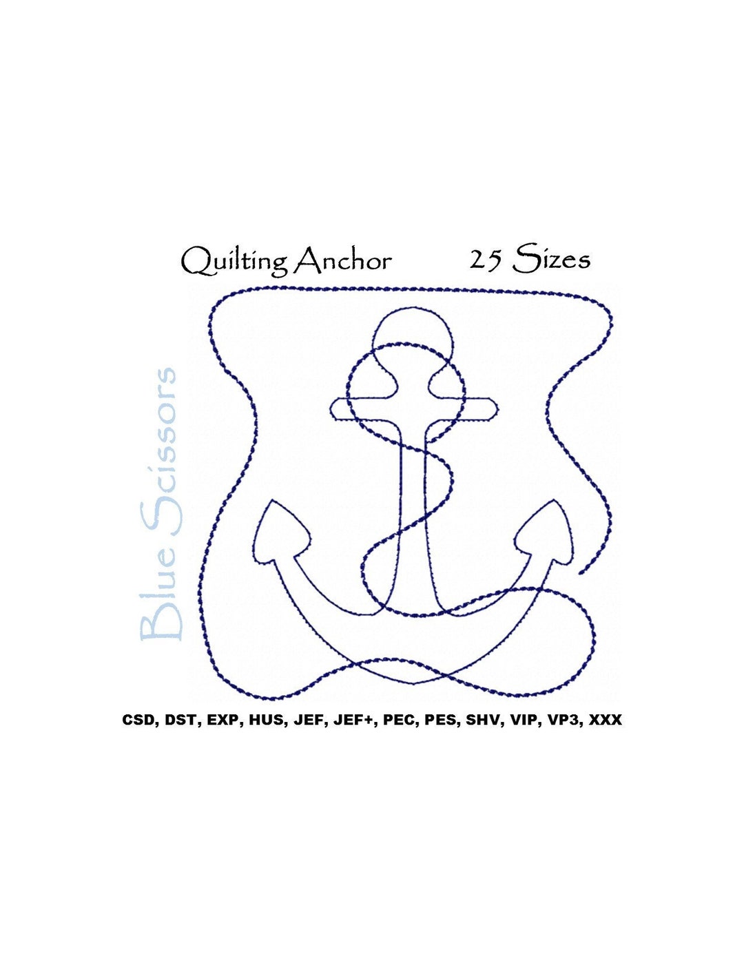 Quilt Block Embroidery Design, Quilting Embroidery Design, Anchor ...