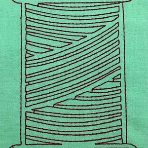 Spool of Thread Embroidery Design, Thread Embroidery Design, Spool ...