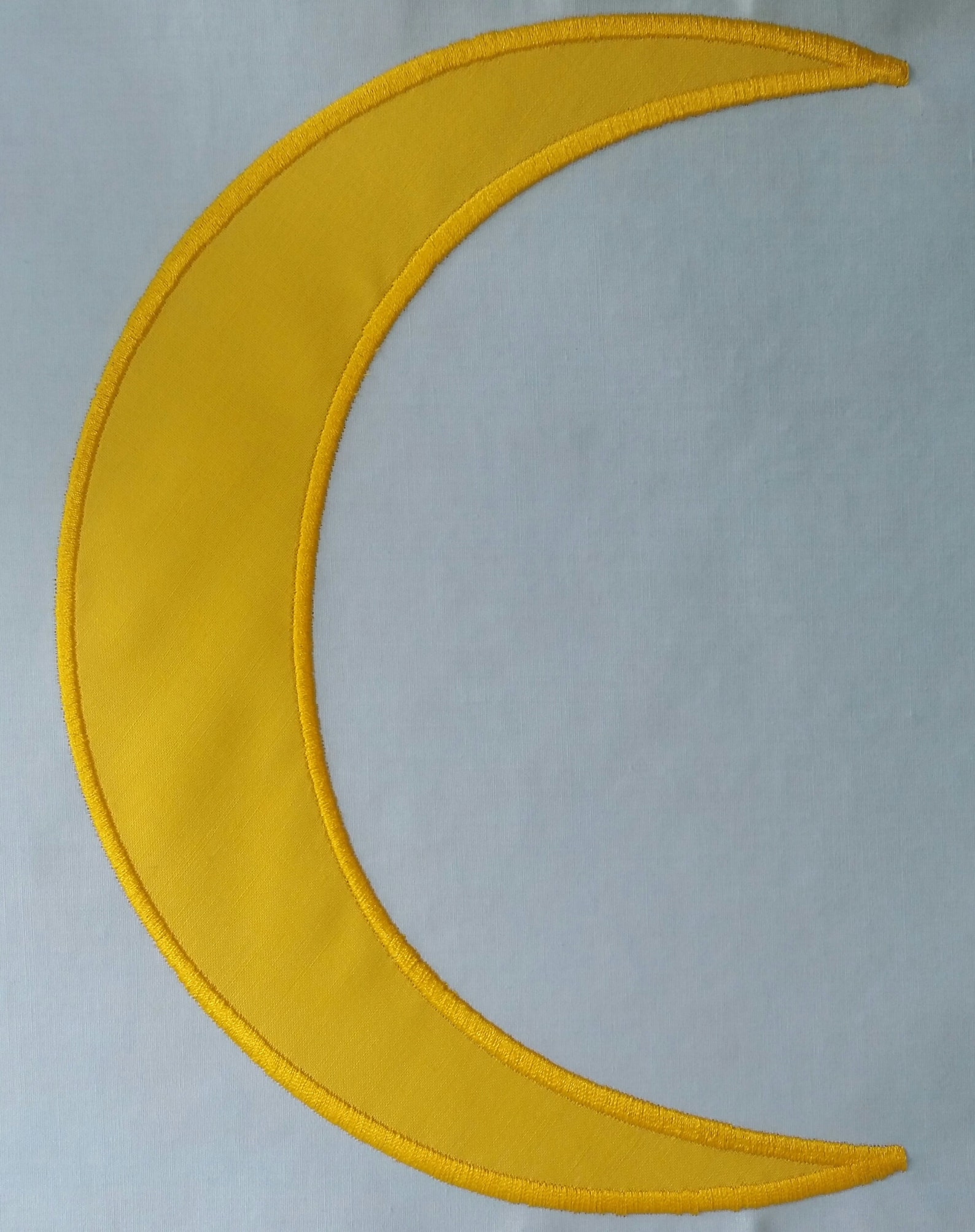 Moon Applique Embroidery Design Applique Moon Embroidery | Etsy