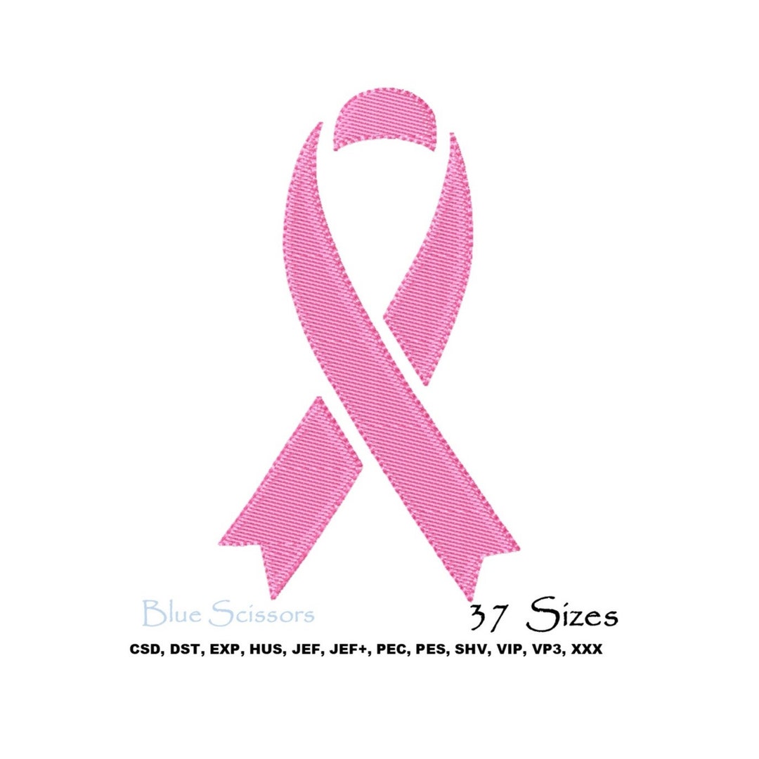 Awareness Ribbon Embroidery Design, Ribbon Embroidery Design, Machine ...