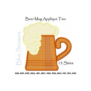 Beer Embroidery Design Set, Beer Embroidery Design, Machine Embroidery ...