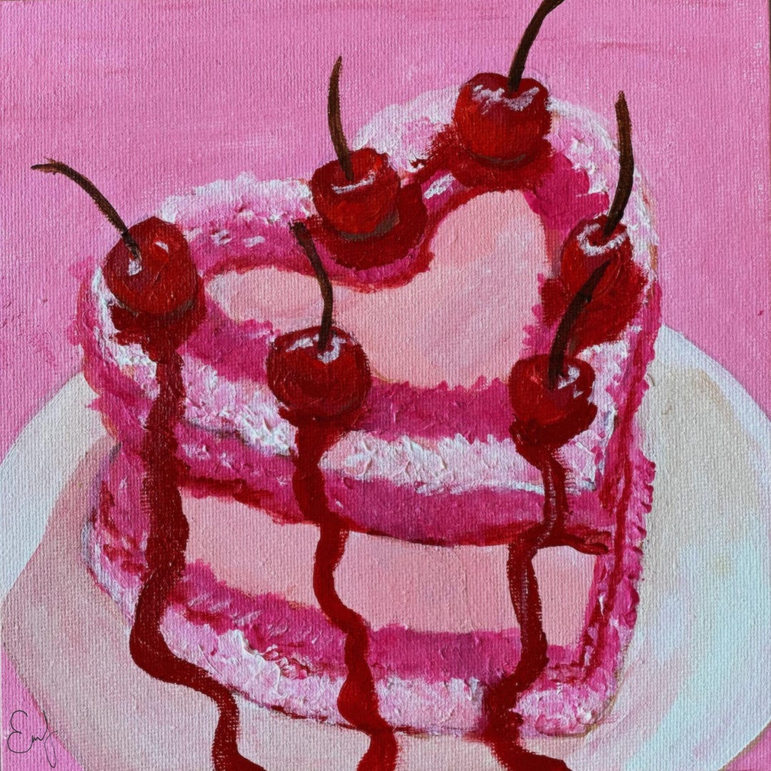 Bleeding Cake Digital Print - Etsy