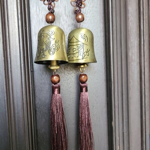 Set of Double Carp & Yang House Feng Shui Bells | Abundance and ...